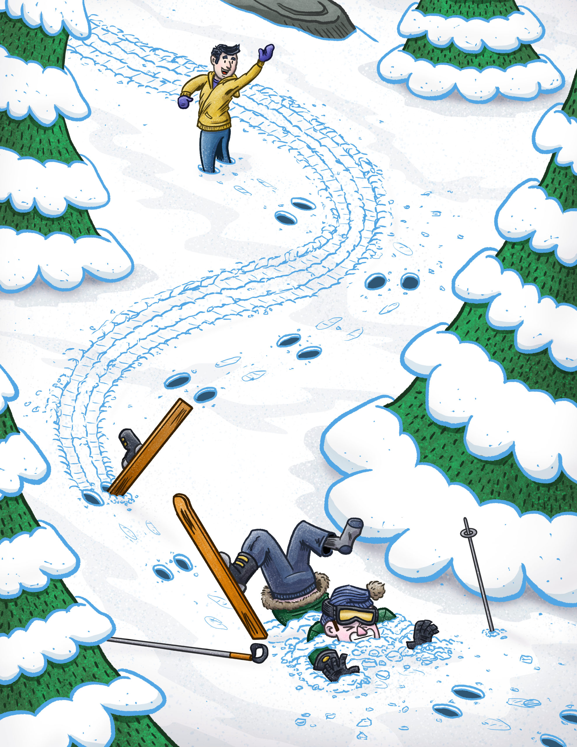 The Lost Art of Postholing | Ascent Magazine | Backcountry Snow Journal